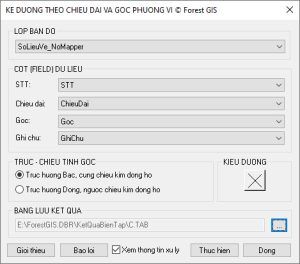 Forest GIS Plus: Hướng dẫn sử dụng - Forest GIS